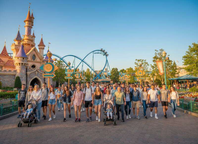 How to Do a Theme Park with a Large Group or Family Reunion - Coaster ...