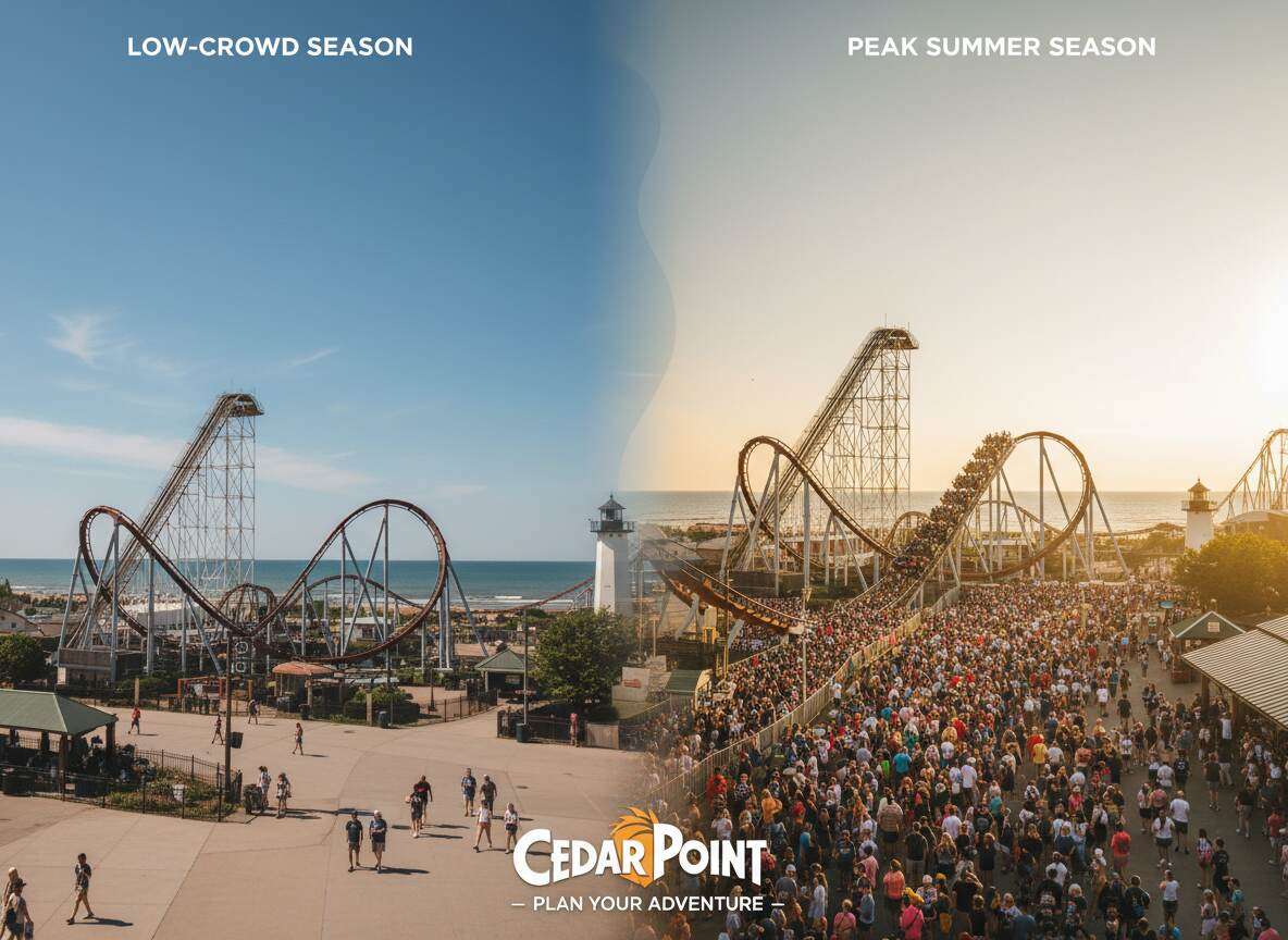 Best Time to Visit Cedar Point 2026: Complete Crowd Calendar & Money ...